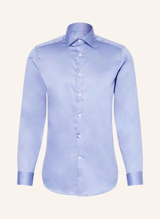 Reiss Reiss Satinhemd Remote Slim Fit blau