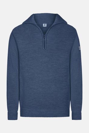 Hanseheld Troyer Merino Jeans Blau GOTS