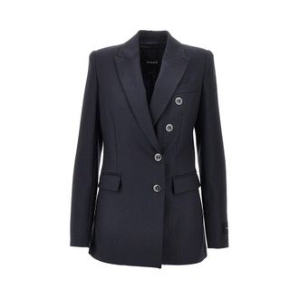 Pinko Wool-blend double-breasted colsure Woman 38