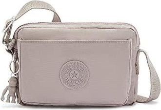 Kipling Abanu Medium Crossbody Bag Grey Gris