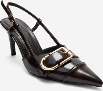 Prologue Noen Schnalle Spitzer Zehenbereich Stiletto Pumps