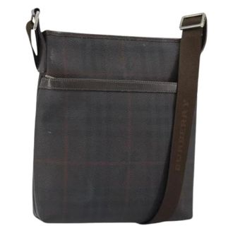 Burberry Pre-owned Schultertasche aus Kunststoff - - Pre-owned - Damen - Schwarzk - ONE SIZE