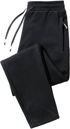Generic Pantalon de jogging confortable pour homme - Grandes tailles - Confortable - Stretch - Pantalon de loisirs - Pantalon de sport avec poches zipp&eacute;es - R