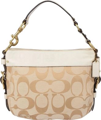 Coach Crossbody Bags - Coach Classic Monogram Handbag - Gr. unisize - in Beige - f&uuml;r Damen