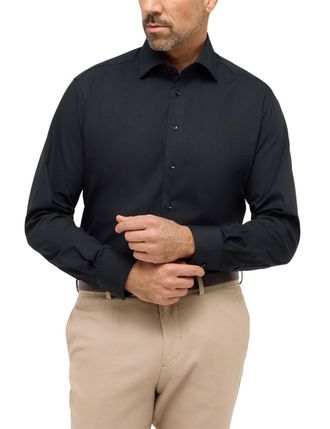 Eterna Male Performance Shirt MODERN FIT 43_H_1/1, 1/1, schwarz