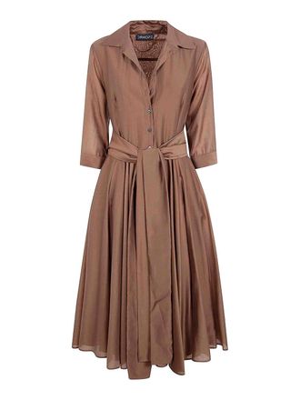 DRHOPE Maxikleid - Braun