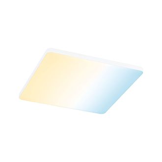 Paulmann 79959 LED Panel Einbaupanel Veluna VariFit Edge 200x200mm eckig Tunable White Wei&szlig;lichtsteuerung Wei&szlig; Kunststoff Deckenleuchte