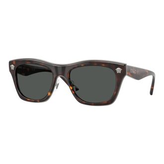 Versace Stilvolle Sonnenbrille in Schwarzton - - Accessories - Herren - Schwarzk - 53 MM