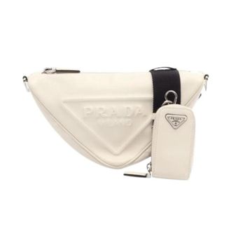 Prada Pre-owned Vintage Schultertasche - - Pre-owned - Damen - Wei&szlig; - ONE SIZE