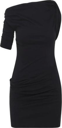 Jacquemus Femme, Robes, Noir, Taille: 36 FR Mini-robe Drapeado