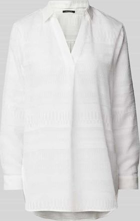 Comma Blusenshirt mit V-Ausschnitt