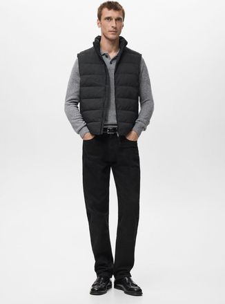 Mango Steppjacke mit Daunen- und Federf&uuml;llung schwarz - Herren - XXL - MANGO MAN