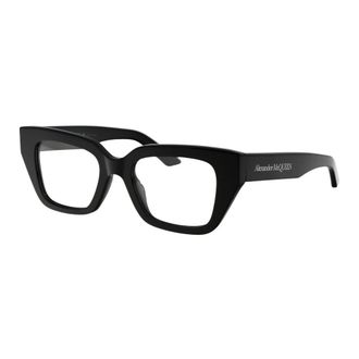 Alexander McQueen Stylische Optische Brille Am0453O - - Accessories - Damen - Schwarzk - 49 MM
