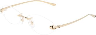 Cartier Ct0637O Optische Brille - - Accessories - unisex - Gelb - 56 MM