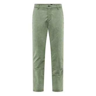 Bomboogie Homme, Pantalons, Vert, Taille: W36 Pantalon chino slim en velours extensible