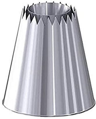 De Buyer De Buyer - Douille sultane &agrave; c&ocirc;ne rasant - Diam&egrave;tre 3 cm - En Inox, Id&eacute;ale pour D&eacute;corer, Garnir et Remplir, Sans Soudure pour Hygi&egrave;ne Parfaite, SAdapt