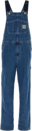Carhartt Work in Progress Homme, Combinaisons et Ensembles, Bleu, Taille: W32 Salopette en jean