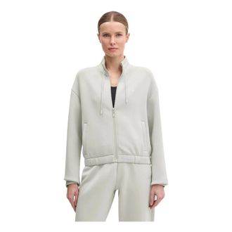 Guess Rei&szlig;verschluss-Hoodies - - Sweatshirts & Hoodies - Damen - Grau - M