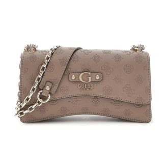 Guess Femme, Sacs, Brun, Taille: ONE Size Sac Bandoulière Gerty Girlfriend Sat Dark