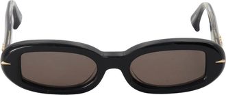 Le Specs unisex, Accessoires, Noir, Taille: 60 MM Lunettes de soleil rectangulaires fines et audacieuses Numero Siete Le Specs