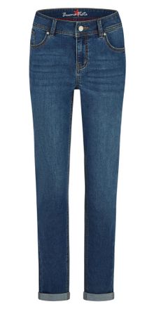 Buena Vista Damen Jeans Malibu Zip High (DE/NL/SE/PL, Alphanumerisch, XL, Regular, Regular, mid Stone)