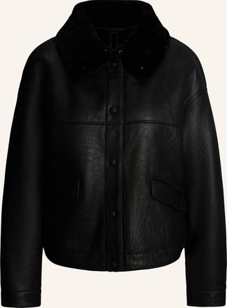 Windsor Windsor. Lederjacke schwarz