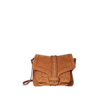 Jerome Dreyfuss Sac Harry S en croute de cuir velours