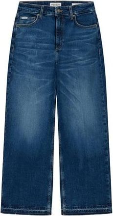 Guess Jean large crapped en coton m&eacute;lang&eacute;