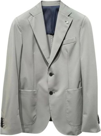 L.B.M. 1911 L.b.m. 1911, Homme, Vestes, Vert, Taille: S Blazer Technique