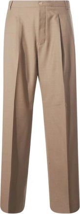Laneus Weite Hose - - Trousers - Herren - Beige - S