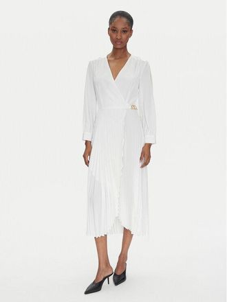 Twin-Set Coctailkleid 251TP2420 &Eacute;cru Loose Fit