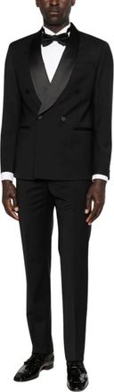 Manuel Ritz Homme, Costumes, Noir, Taille: M Smoking Jacket