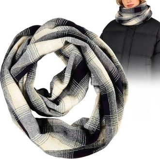 Generico &Eacute;charpe &agrave; poches - chaude, douce et l&eacute;g&egrave;re avec poche zipp&eacute;e, &eacute;charpe &agrave; col pour homme | pour la maison, lautomne, les f&ecirc;tes d&eacute;contract&eacute;es, le jardin,