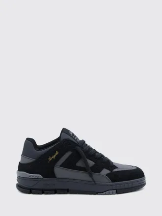 Axel Arigato Baskets bicolores Area Lo en cuir et daim avec logo lamin&eacute;
