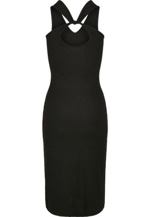 Urban Classics A-Linien-Kleid Urban Classics Damen Ladies Midi Sleeveless Rib Dress (1-tlg)