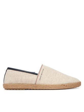 Tommy Hilfiger Espadrilles Hilfiger Chambray Espadrille FM0FM05793 &Eacute;cru
