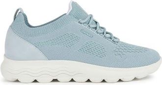Geox Womens D Spherica a Sneaker, Lt Sky Lt Blue, 36 EU