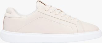 Tommy Hilfiger Baskets basse &agrave; lacet en cuir lisse