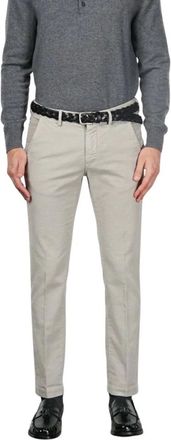 Mason's Pantalon Chino Torino - Homme - Pantalons - Gris - Taille: M