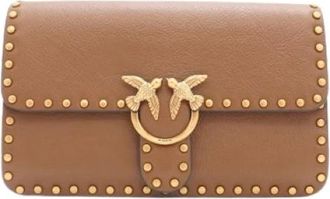 Pinko Pinko - Love Bag Click Soft Horizontal - Femme - Sacs - Brun - Taille: ONE Size