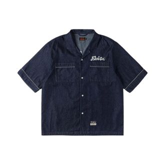 Evisu Herren, Shirts, Blau, XLGr&ouml;&szlig;e