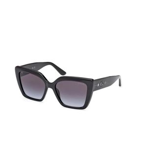 Guess Eckige Kunststoff-Sonnenbrille - - Accessories - Damen - Schwarzk - 55 MM