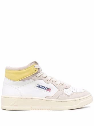 Autry Sneakers mit Schn&uuml;rung - Wei&szlig;