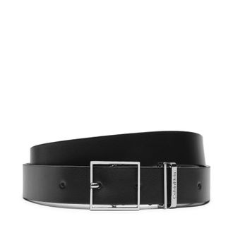 Calvin Klein Dameng&uuml;rtel Calvin Klein Branded Loop Square Belt 2.5 K60K612866 Schwarz