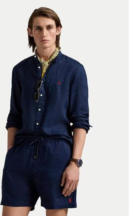 Polo Ralph Lauren Hemd 710968925002 Dunkelblau Slim Fit