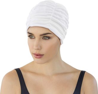 Fashy Badekappe im Turban-Stil von Fashy, für Frauen, weiß