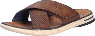 Bugatti man Herren Slipper, Männer Mules, Wechselfußbett,maennlich,Mens,Mokassins,Halbschuhe,Slides,Schlupfschuhe,leger,Cognac (6300),40 EU/EU UK