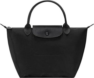 Longchamp Femme, Sacs, Noir, Taille: ONE Size Sac port&eacute; main Le Pliage One S
