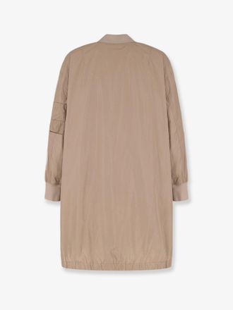 Aspesi Womens Bombo Nylon Jacket Beige Polyester