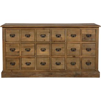 Rendez-Vous D&eacute;co Rendez-vous D&eacute;co - Buffet en bois recycl&eacute; 18 tiroirs - miramas